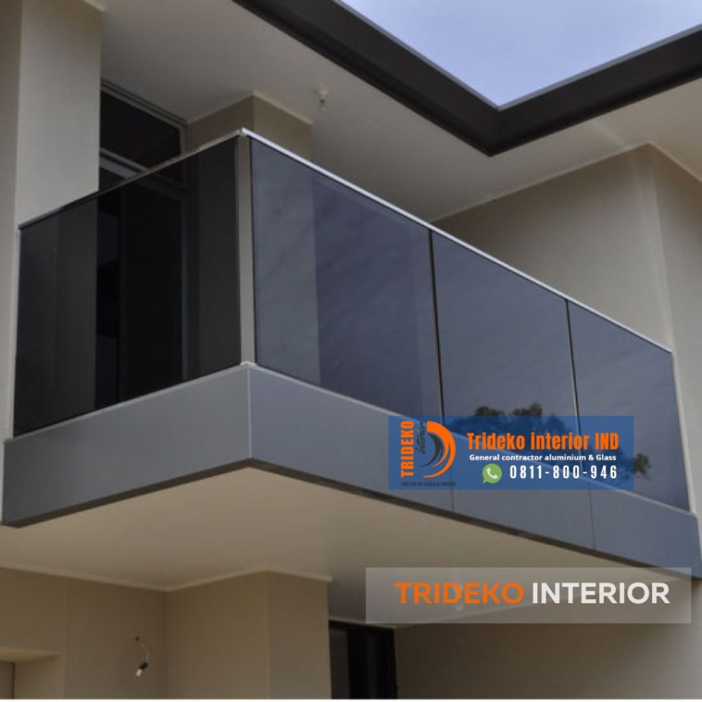 Railing Kaca Frameless 2026 - Harga & Spesifikasi Terbaru