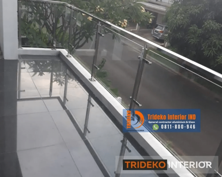 Kontraktor Railing Kaca Tangga Balkon Jakarta 2026